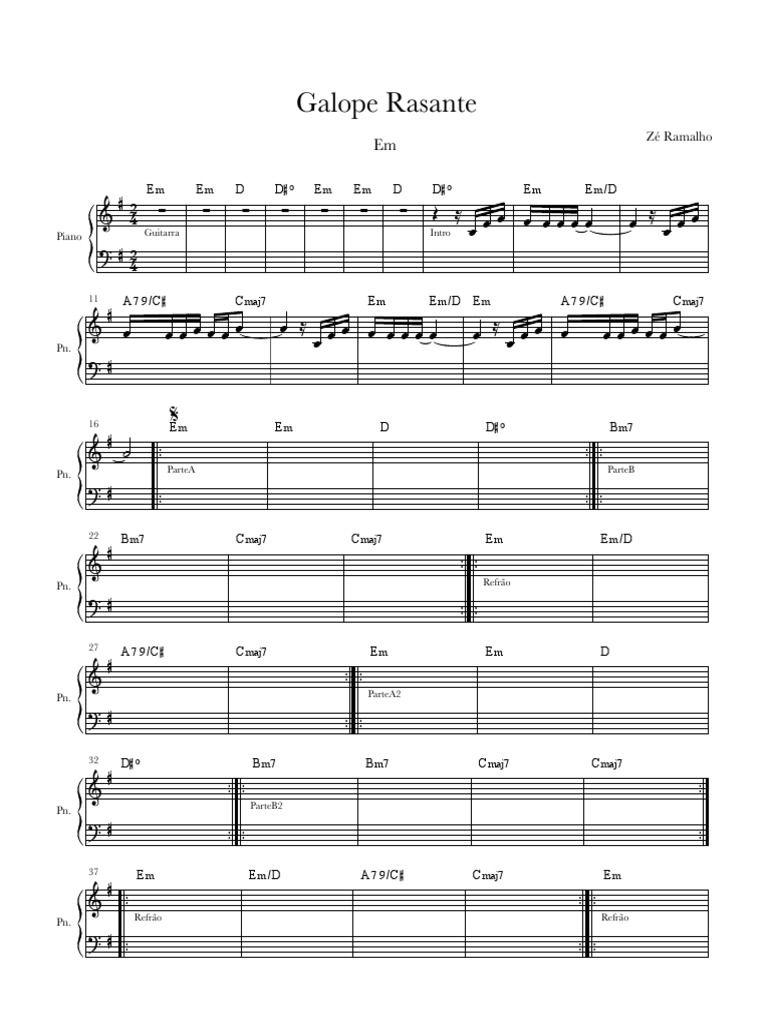 Galope Rasante - em | PDF