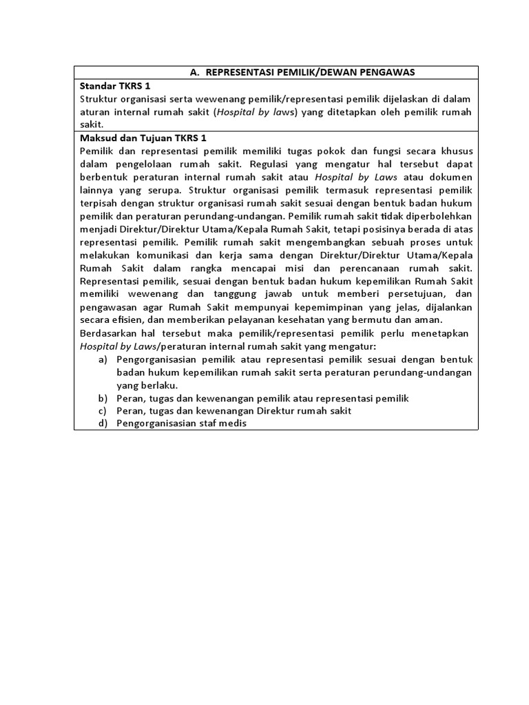 Instrumen Survei Akreditas Tkrs | PDF