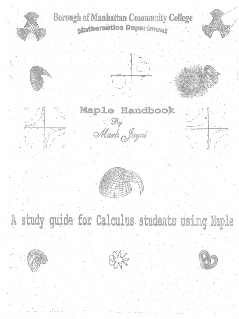 Maple Handbook | PDF