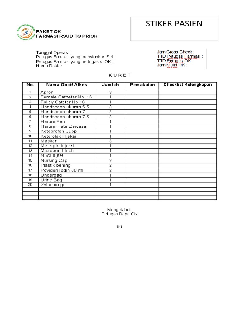 Paket Ok Kuret | PDF