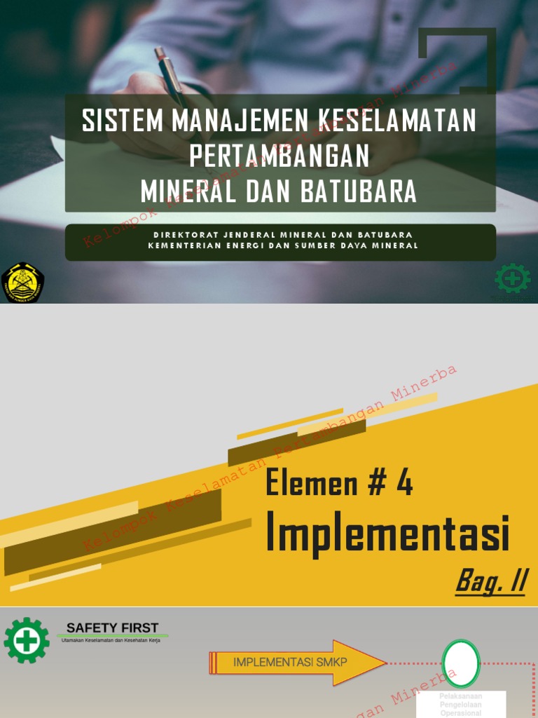 IMP - SMKP - Elemen IV Implementasi - BAG 2 - 210422 | PDF