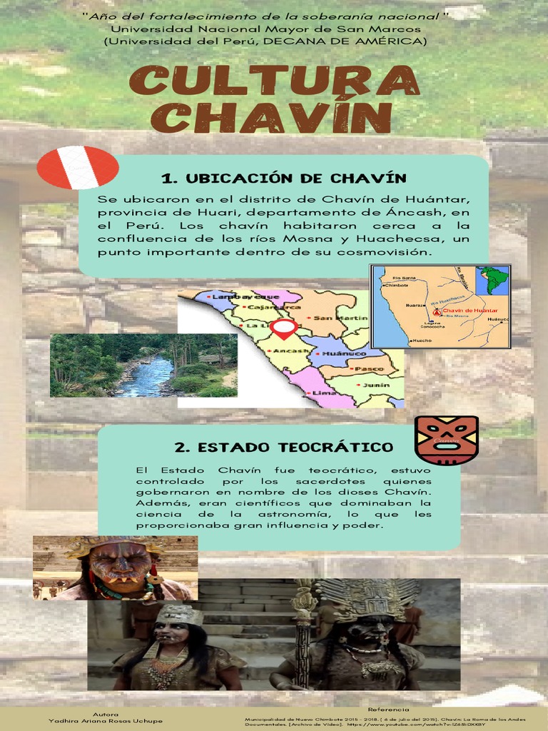 Infografía Chavín | PDF | Era precolombina | Andes