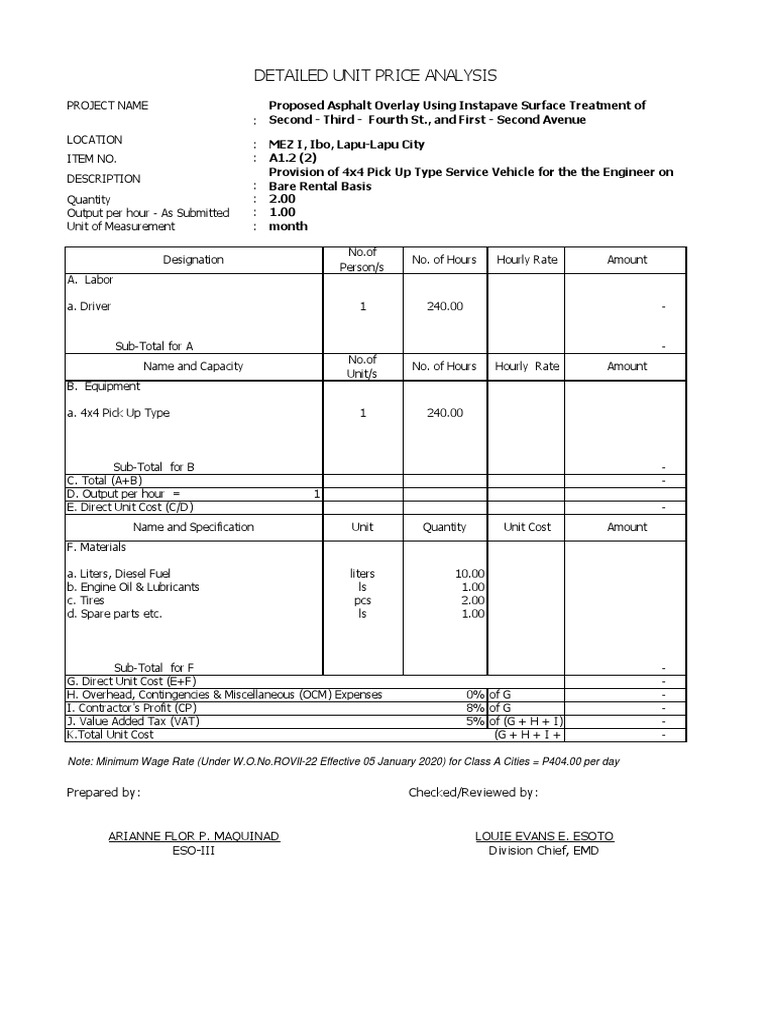 detailed-unit-price-analysis-pdf-value-added-tax-cost