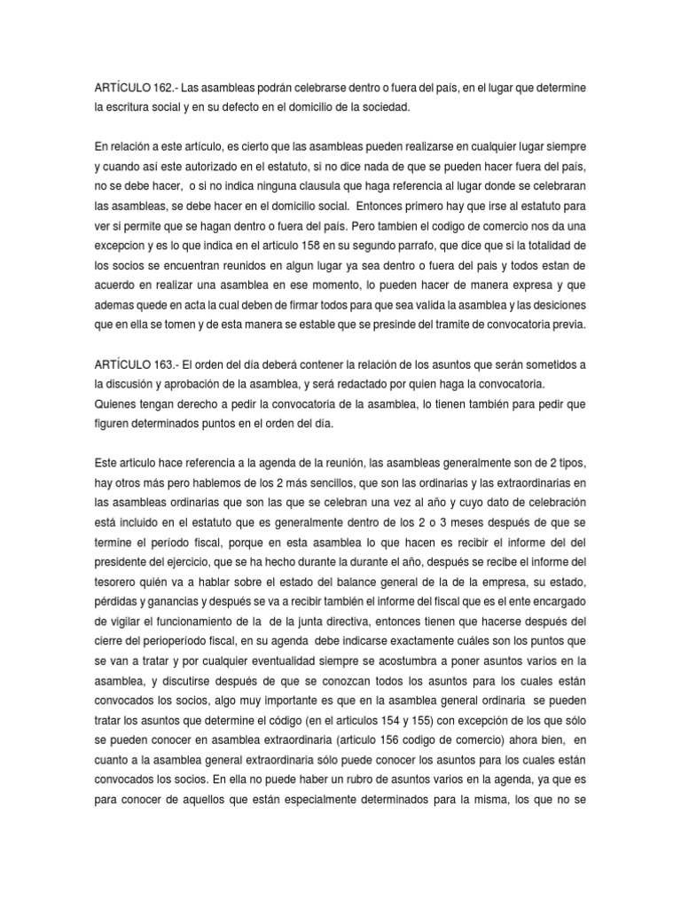 Artículos 162 Al 172 | PDF | Sentencia (ley) | Ley procesal