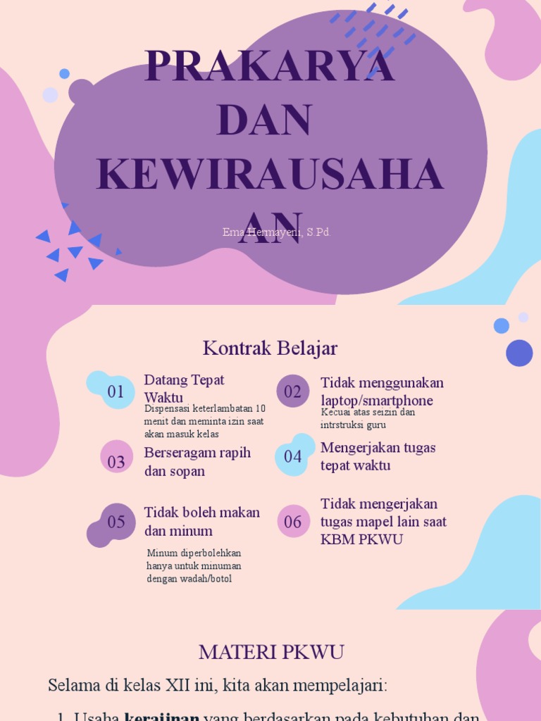 Pkwu Kelas Xii | PDF