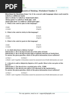LOGQIDS Worksheet | PDF