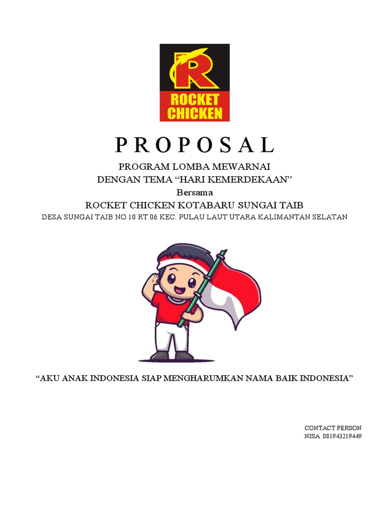 Proposal Lomba Mewarna | PDF