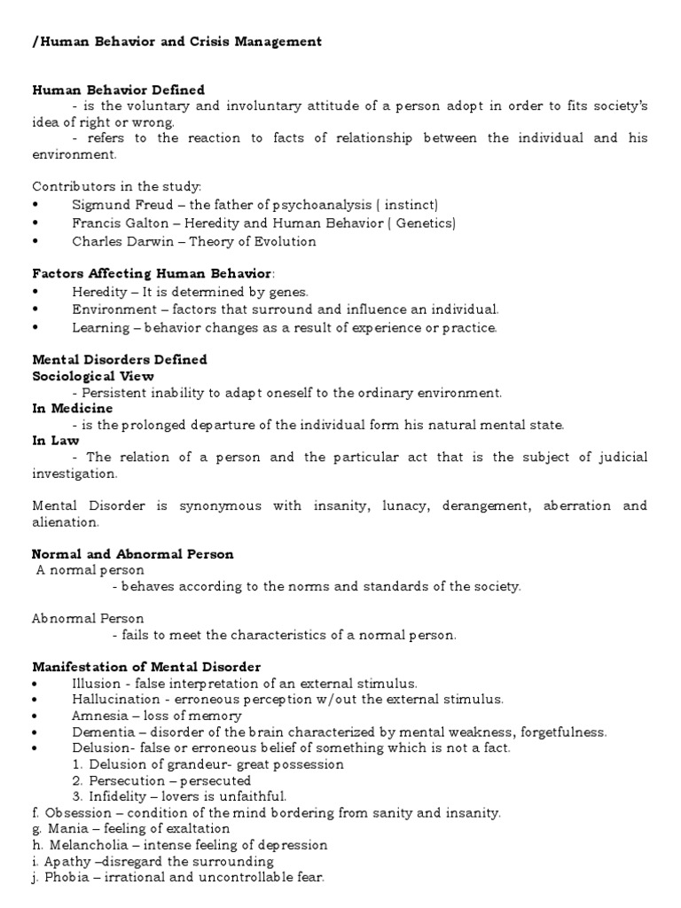 Human Behavior and Crisis Management | PDF | Swat | Crisis Management