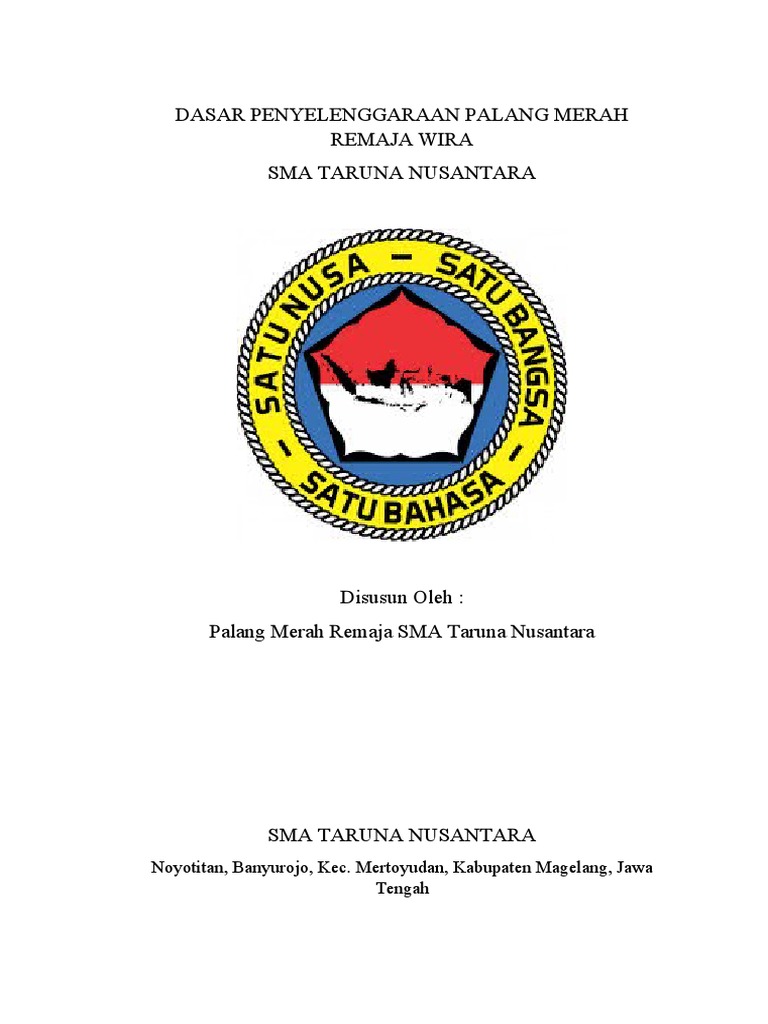 Laporan Ekstrakurikuler PMR SMA TN | PDF