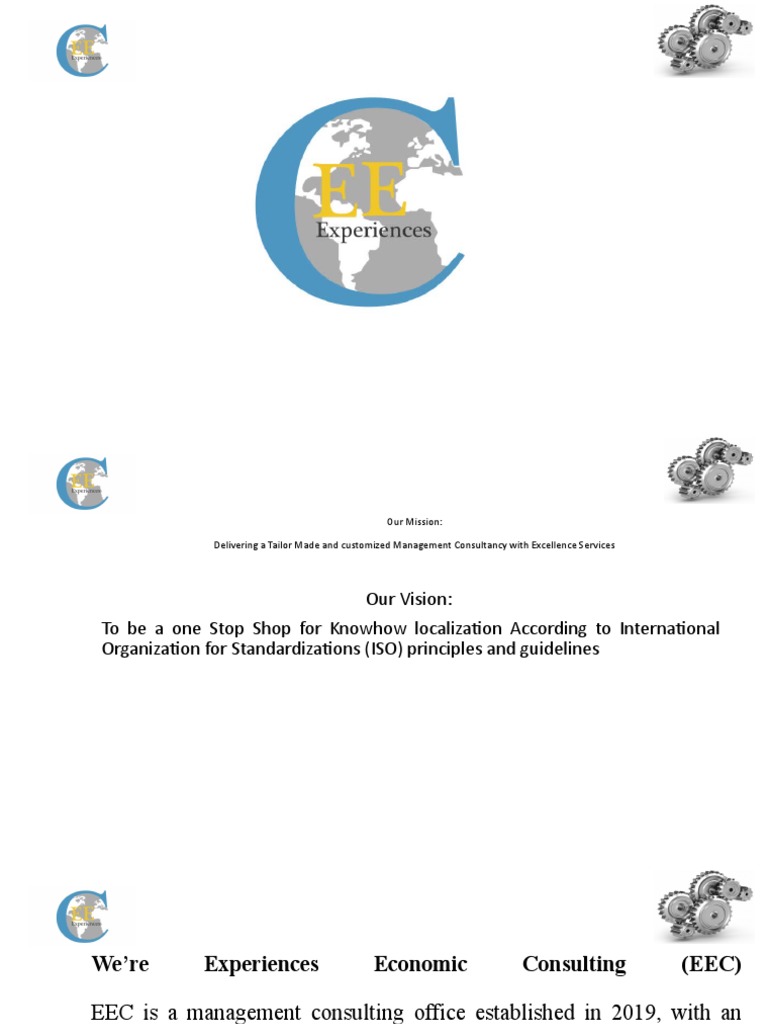 EEC-CV | PDF | Quality Management | Consultant