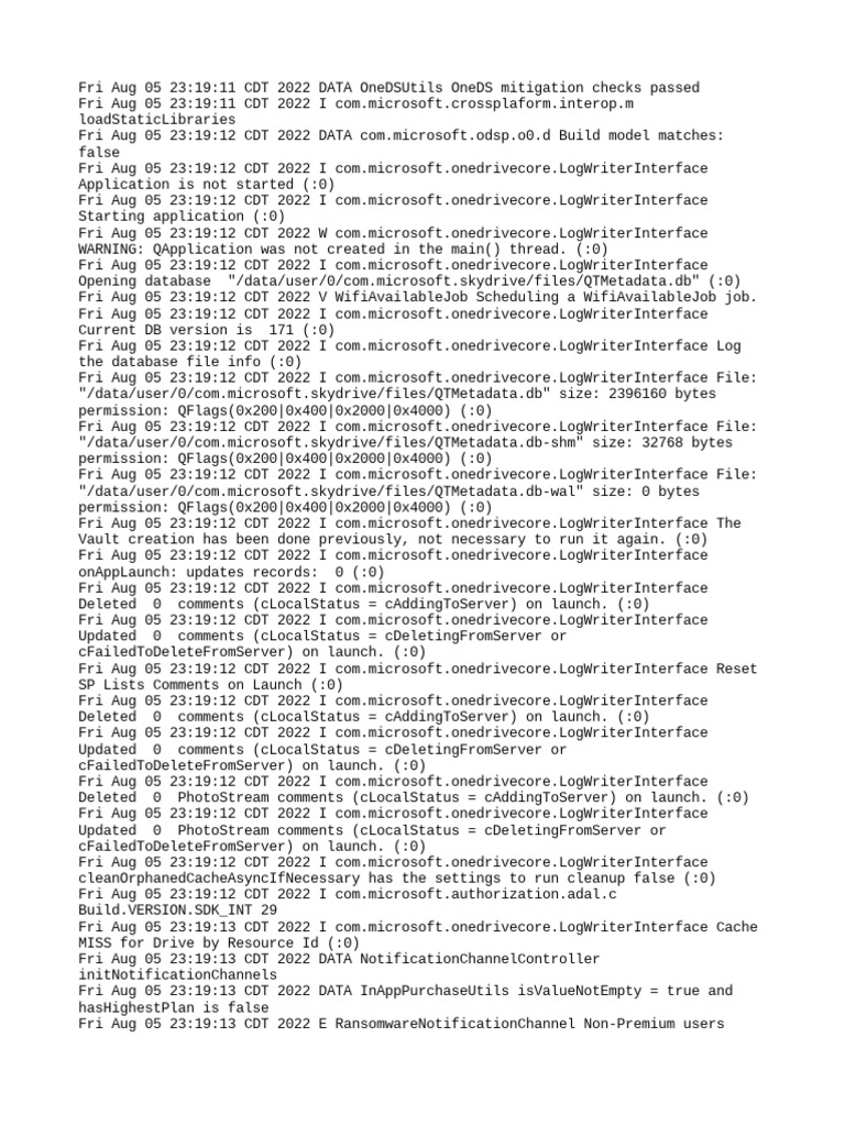 Current Log | PDF | Computer File | Data Management