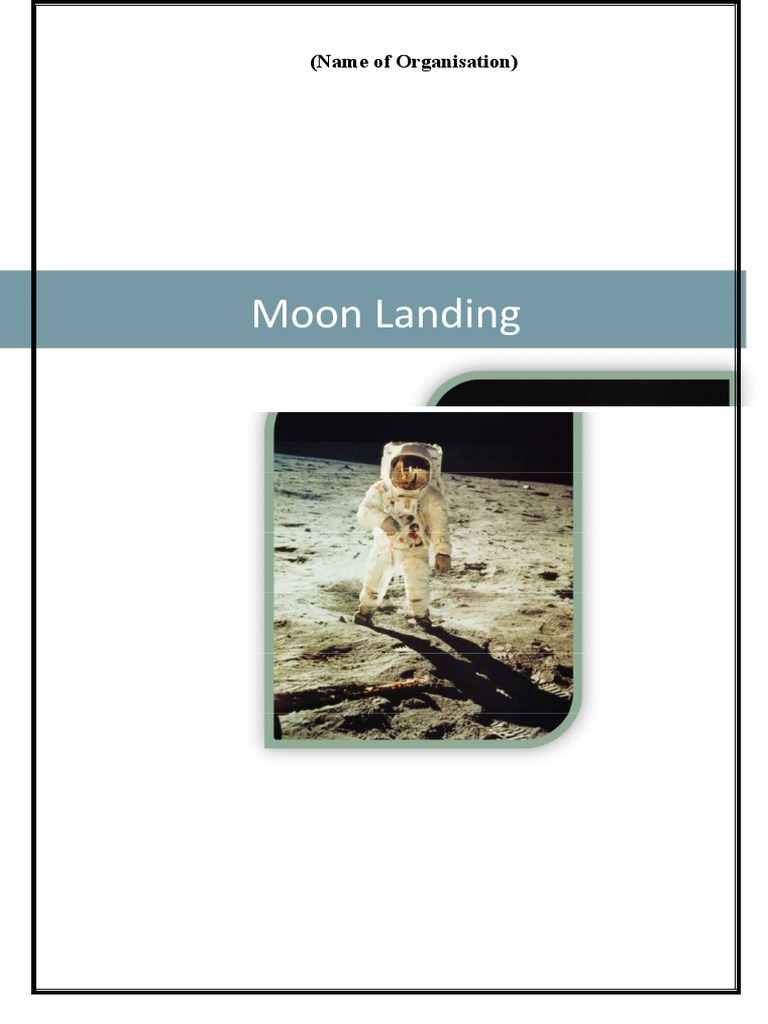 Moon Landing Activity | Download Free PDF | Moon Landing | Moon