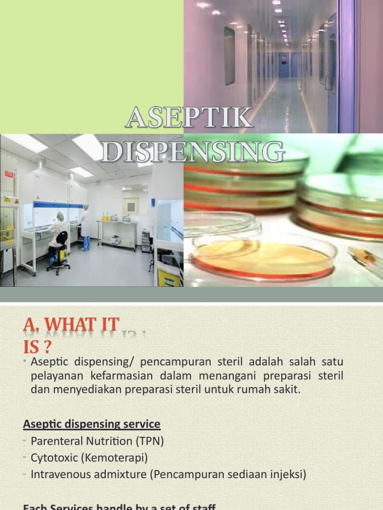 Aseptic Dispensing Final | PDF