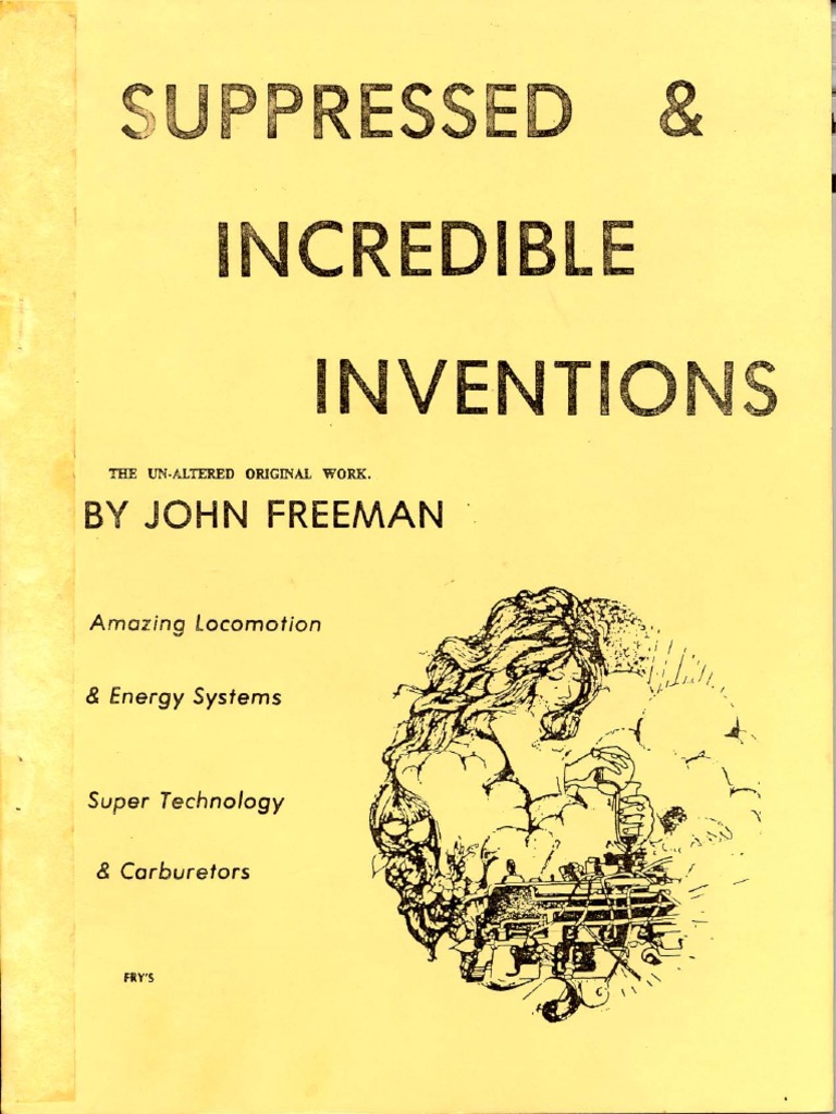 John Freeman - Suppressed - Incredible Inventions (1976) | PDF