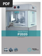 Fette Compression Machine-Pocketguide | PDF | Tablet (Pharmacy ...