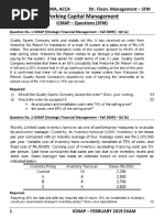 Acca PM - Mock Exam 2 | PDF | Profit (Economics) | Analytics