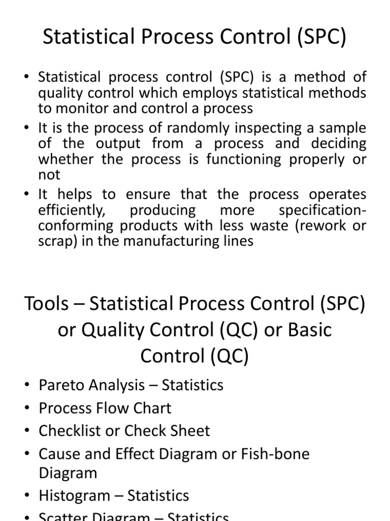 Unit III SPC (1) | PDF | Statistics | Histogram