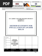 Method Statement For Dewatering | PDF | Water | Occupational Safety And Health