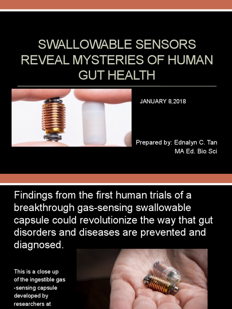 Swallowable Sensors Reveal Mysteries of Human Gut Health | PDF ...