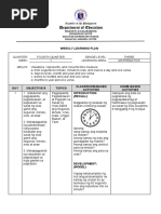 Math 3 - Q4 - DLP For COT2 - Pagsukat NG Area Gamit Ang Agnkop Na Yunit | PDF