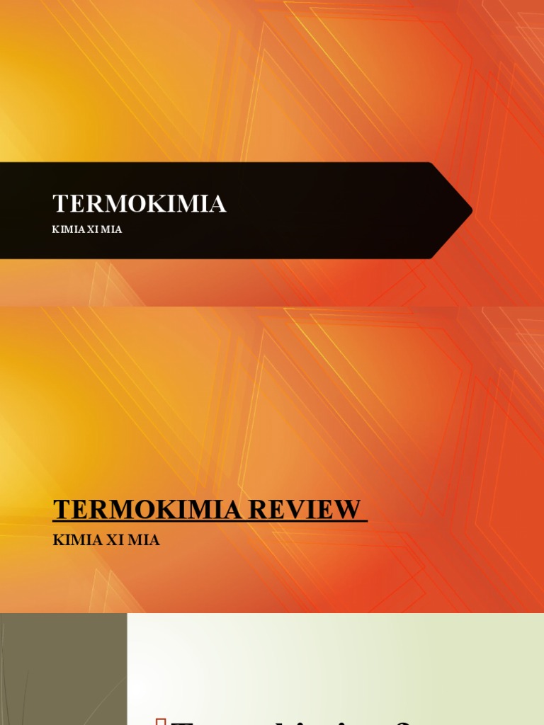 TERMOKIMIA | PDF