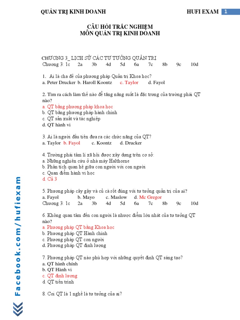 TN - QTH - Hufi Exam | PDF