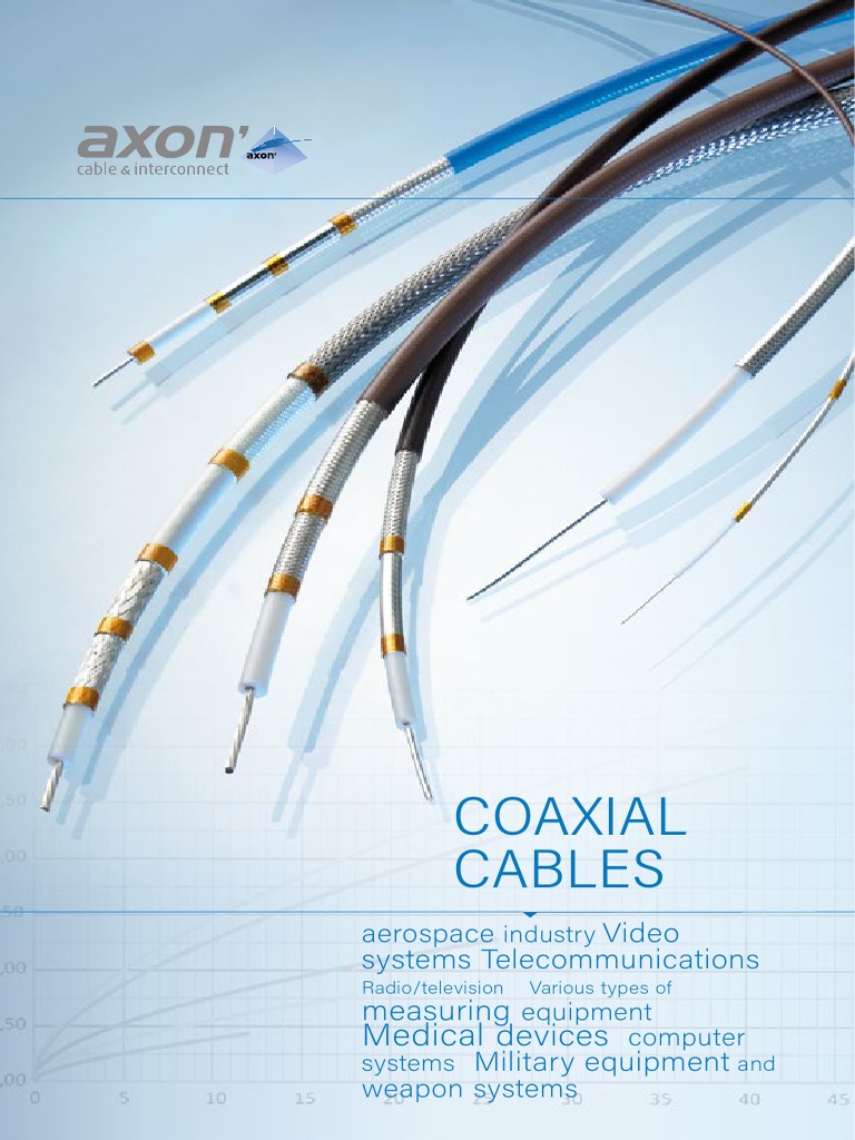 AXON, Cables Coaxiales | PDF | Science & Mathematics