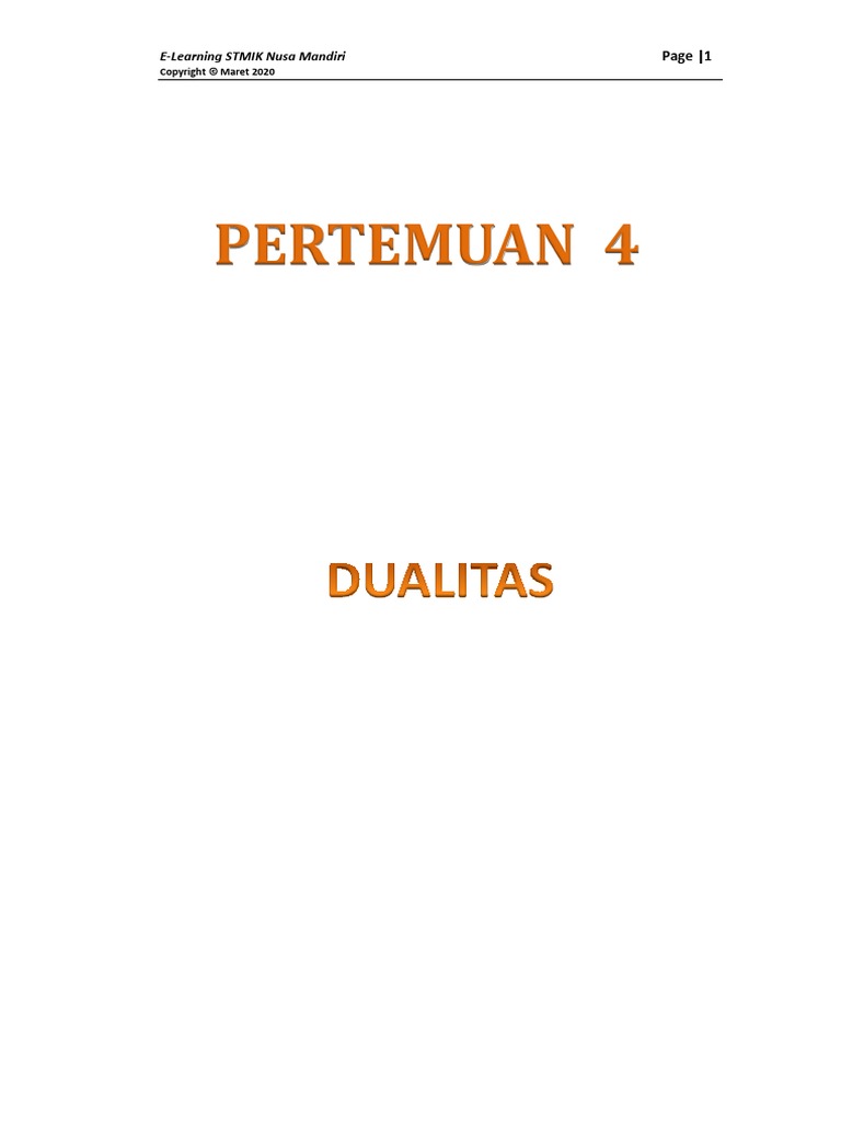 Pertemuan 4 Teknik Riset Operasional | PDF