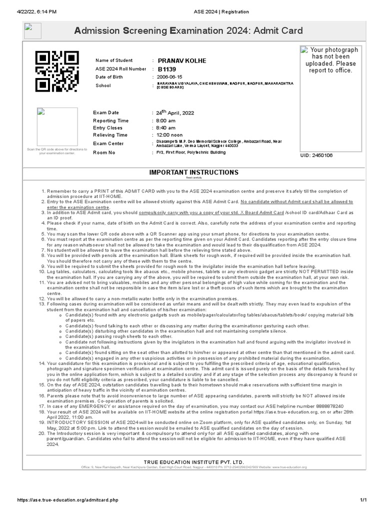 ASE 2024 - Registration | PDF