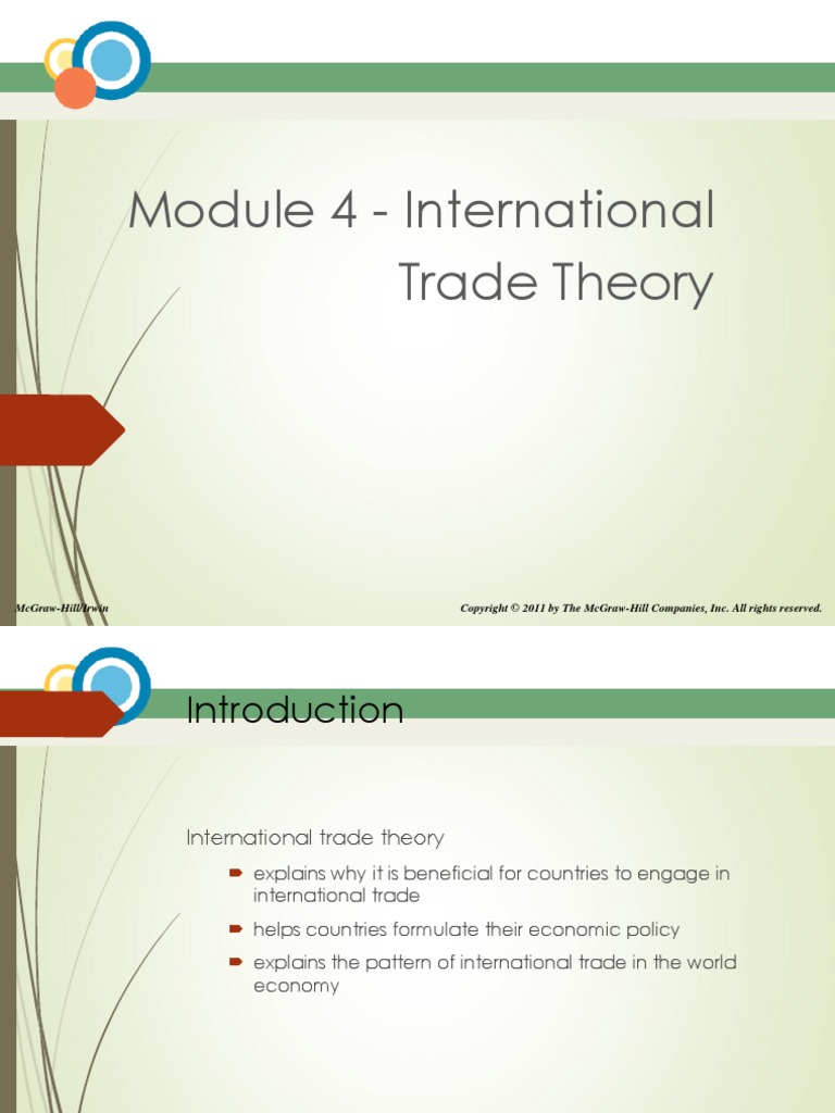 Module 4 - Intl Trade Theory - Final | Download Free PDF | Dumping (Pricing Policy) | Non Tariff ...