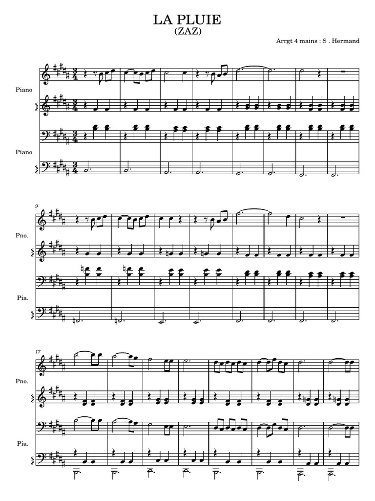 LA_PLUIE_de_Zaz | PDF