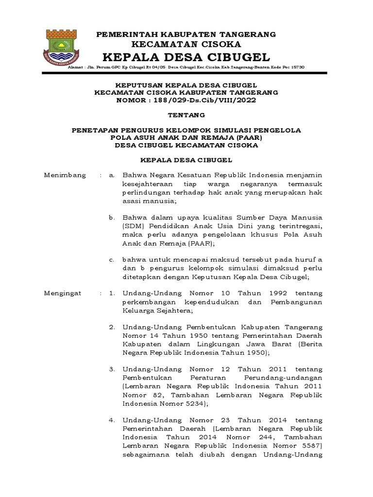 SK Simulasi Paar | PDF