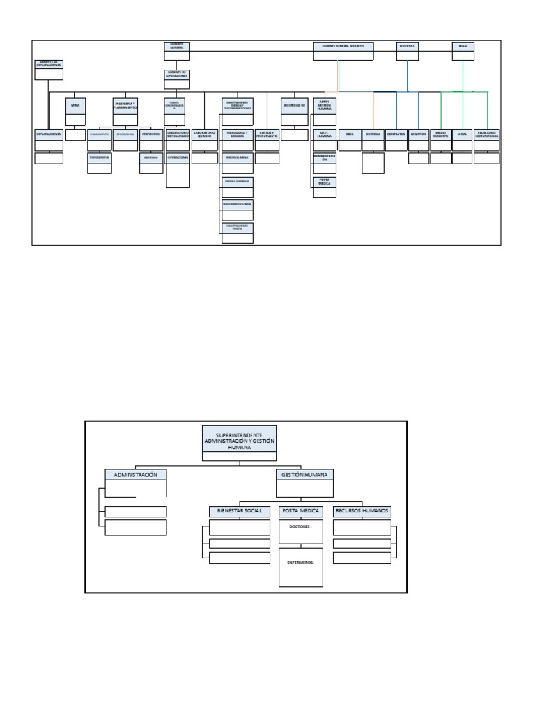 Organigrama Grupo Simsa Transportes | PDF