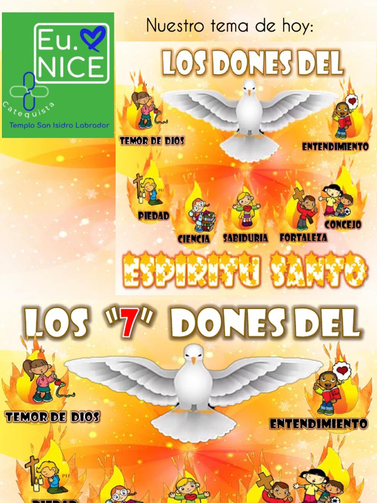 Tema LOS 7 DONES DEL ESPIRITU SANTO - Nice | PDF