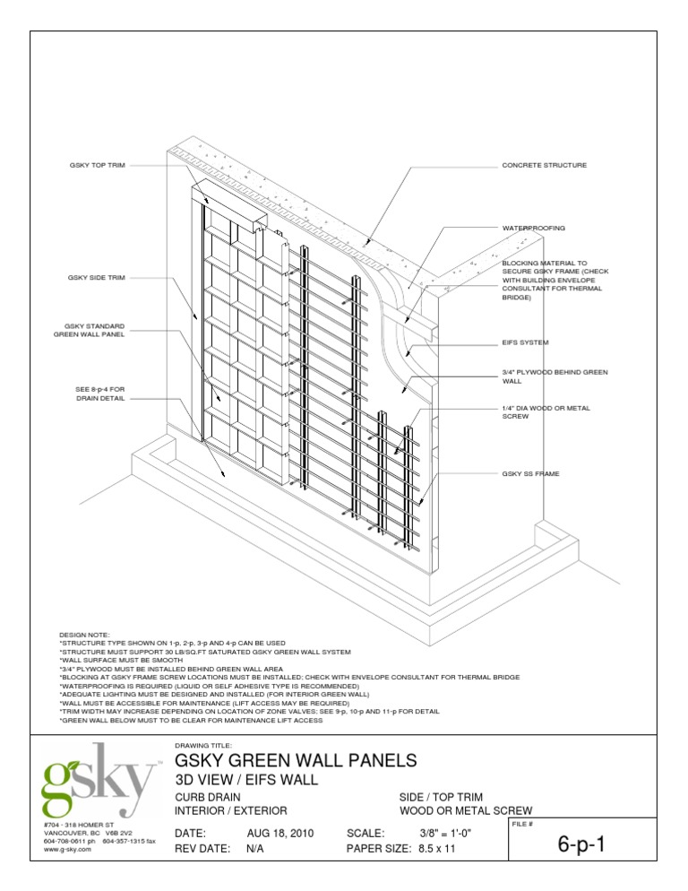 Green Wall Installation Guide | PDF
