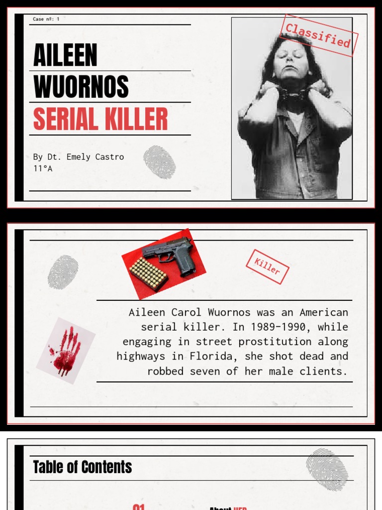 Serial Killer Aileen Wuornos' Crimes and Childhood Traumas | PDF ...
