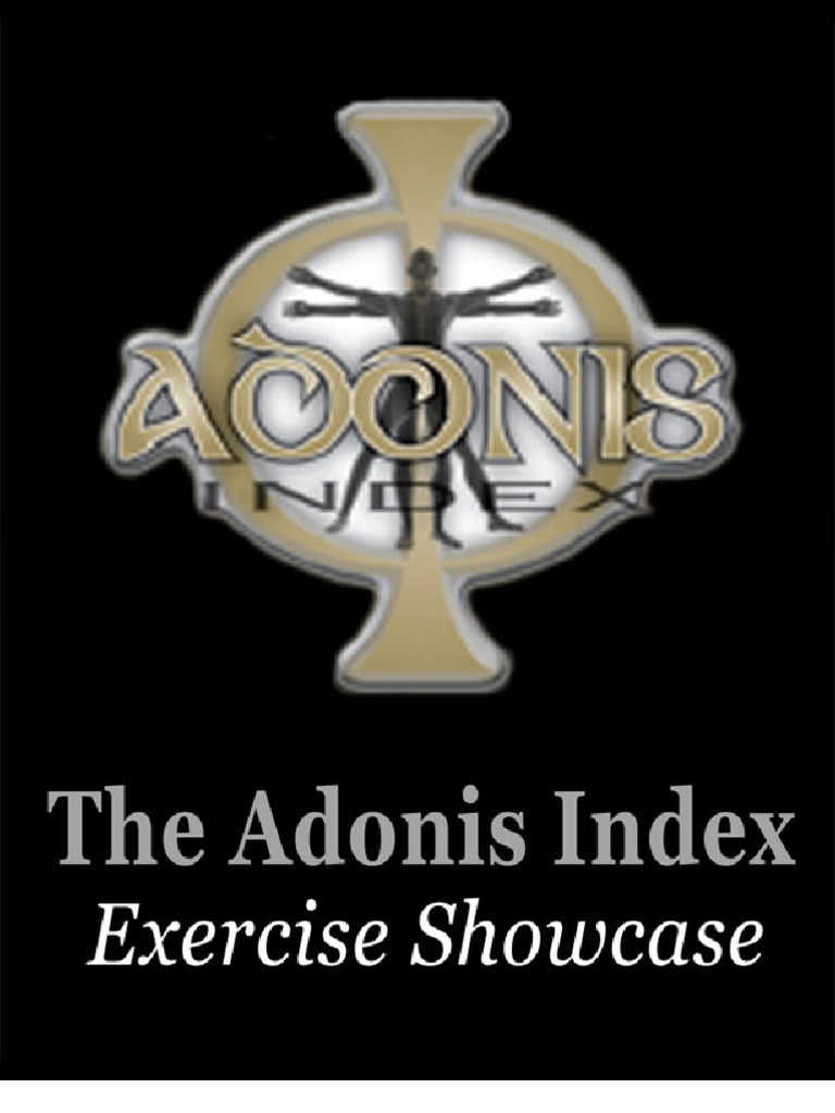 Adonis Index Workout Guide | PDF | Anatomical Terms Of Motion | Foot