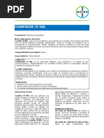 Ficha Tecnica Bingo SG | PDF | Insecticida | Agua