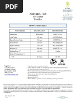 Coa Coconut Oil | PDF | Chemistry