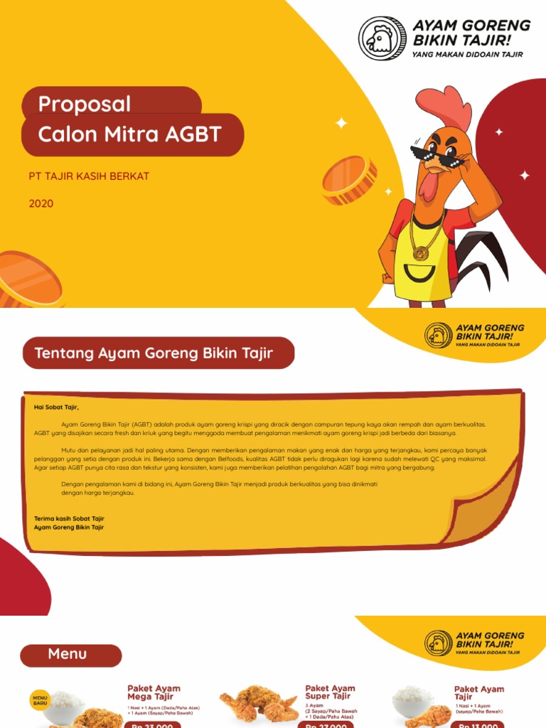 Proposal Kemitraan AGBT | PDF