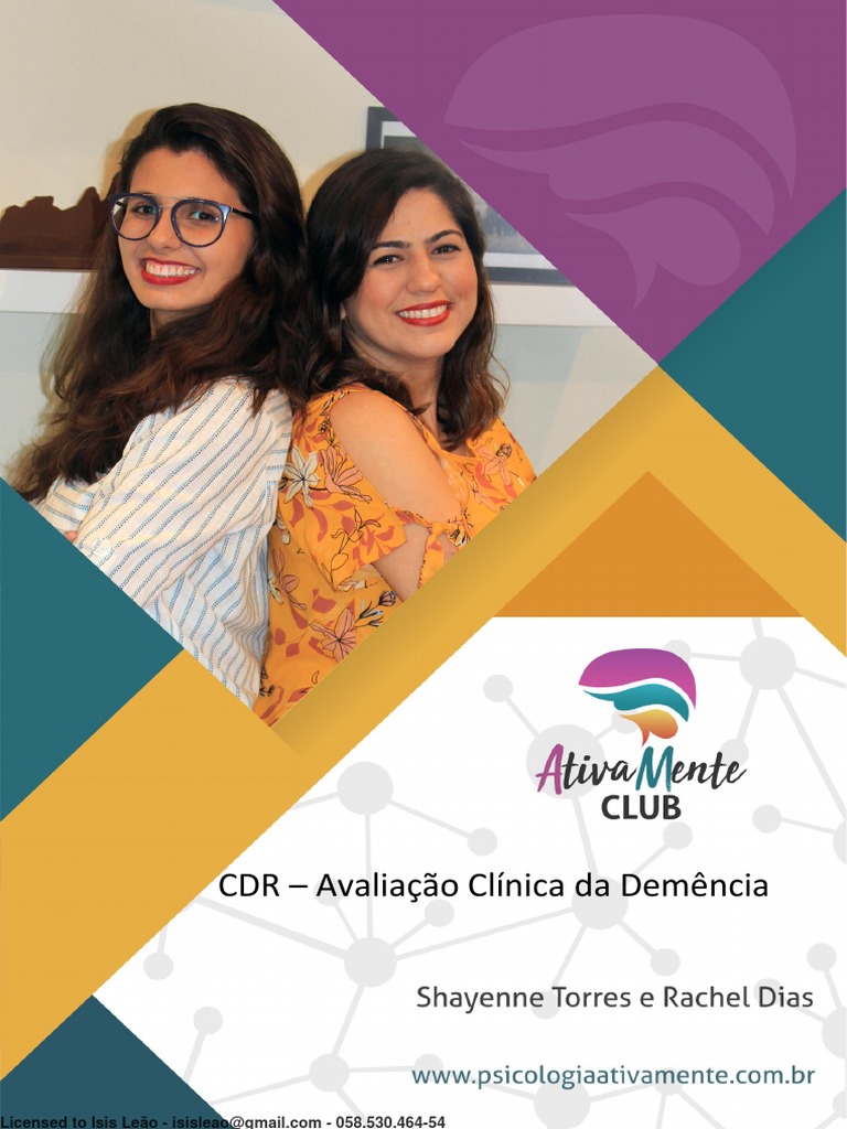 CDR - Avaliação Clínica Da Demência | PDF | Demência | Doença de Alzheimer