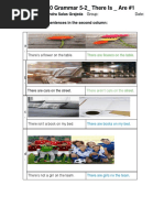 There Isnt There Arent Exercise Fill in The Blanks | PDF