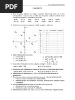 Prueba de Matemáticas 4° Plano de Coordenadas y Pares Ordenados | PDF