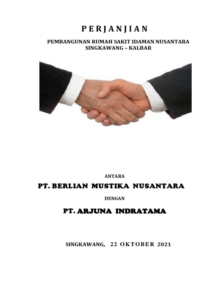 Rev.1 Mou PT - BMN Arjuna MCT 2021 | PDF | Teknologi & Rekayasa