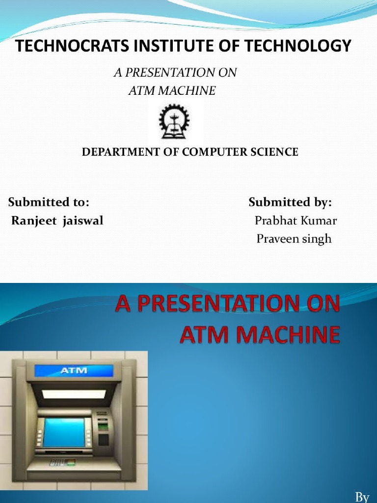 Automated Teller Machine | PDF