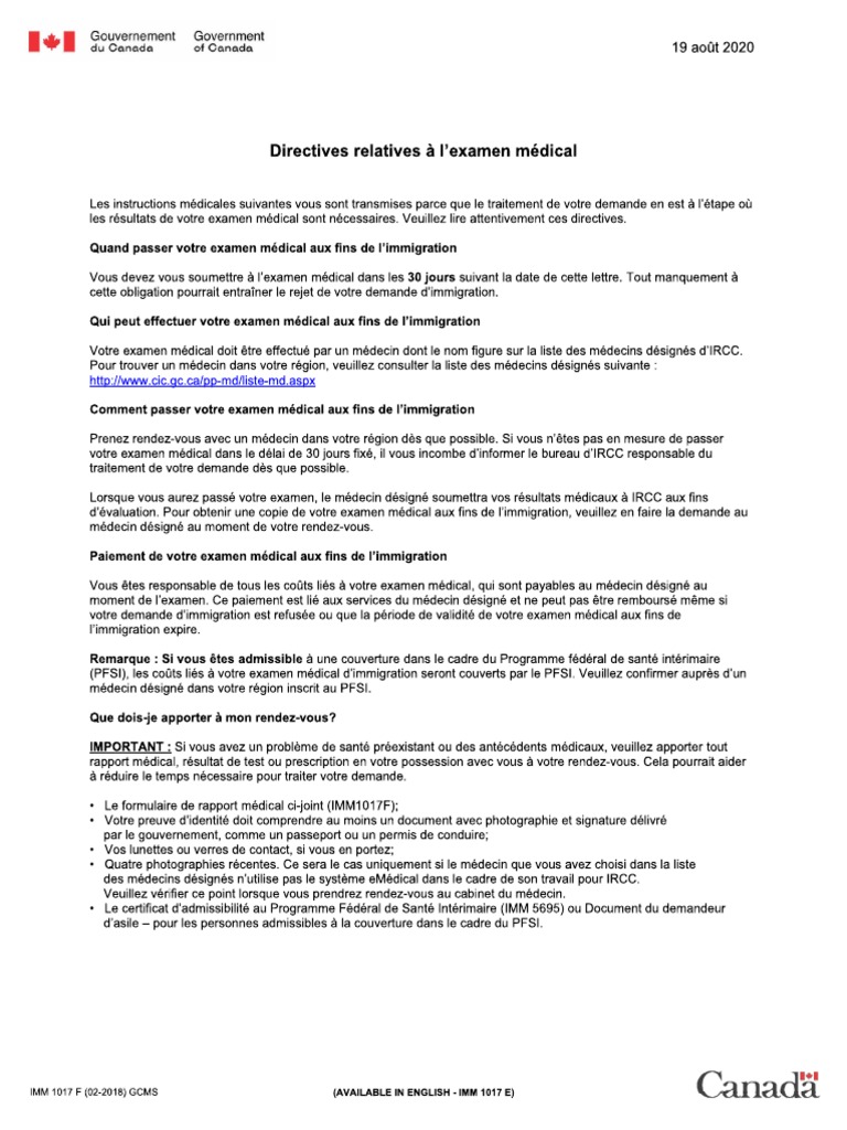 Examen Medical | PDF