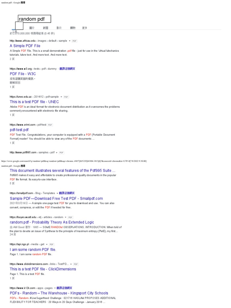 Random PDF: A Simple PDF | Download Free PDF | Computing | Software