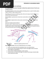 Class 8, Science Chapter 13 Light | PDF | Reflection (Physics) | Mirror