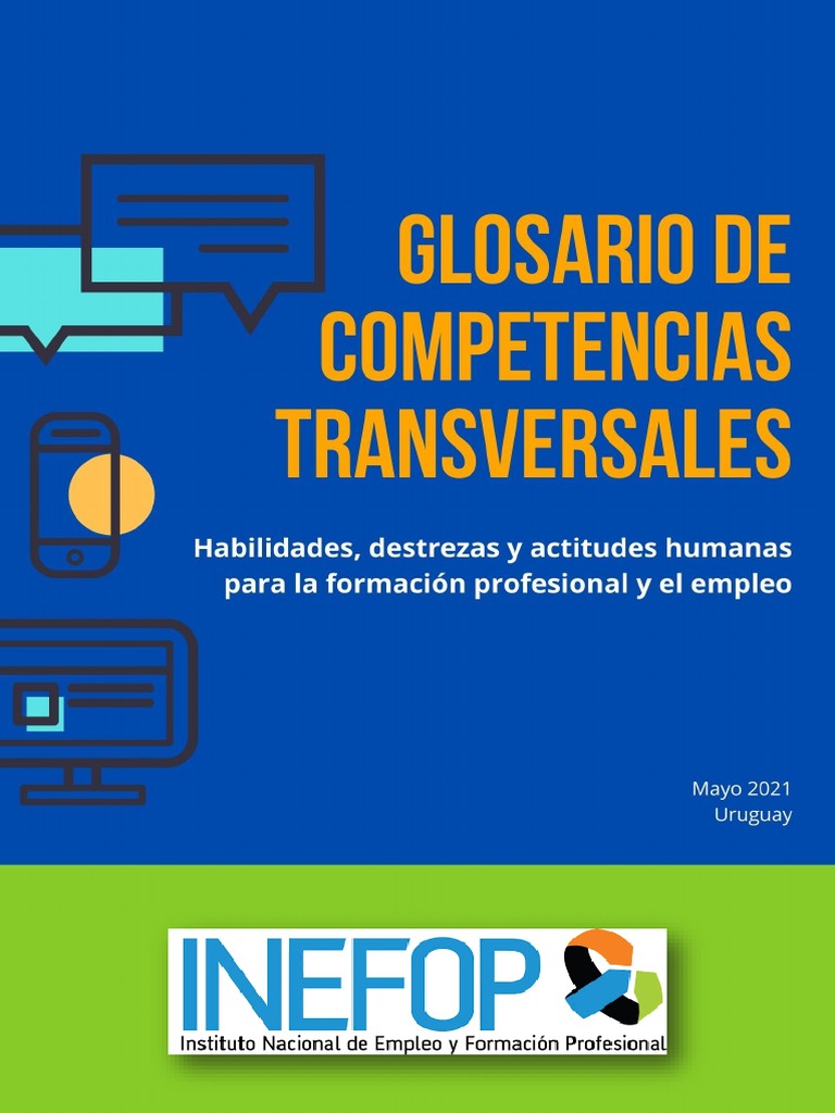Glosario de Competencias Transversales INEFOP Resumen | PDF | Competencia (Recursos humanos ...