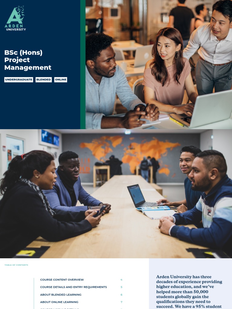 BSc (Hons) Project Management Overview | PDF | Project Management ...